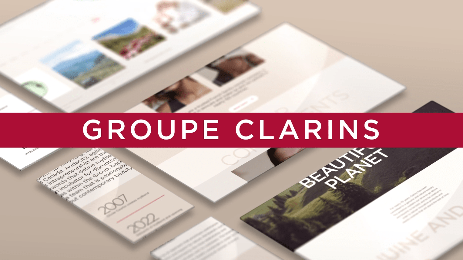 Clarins Group presents its new corporate website - Clarins Group